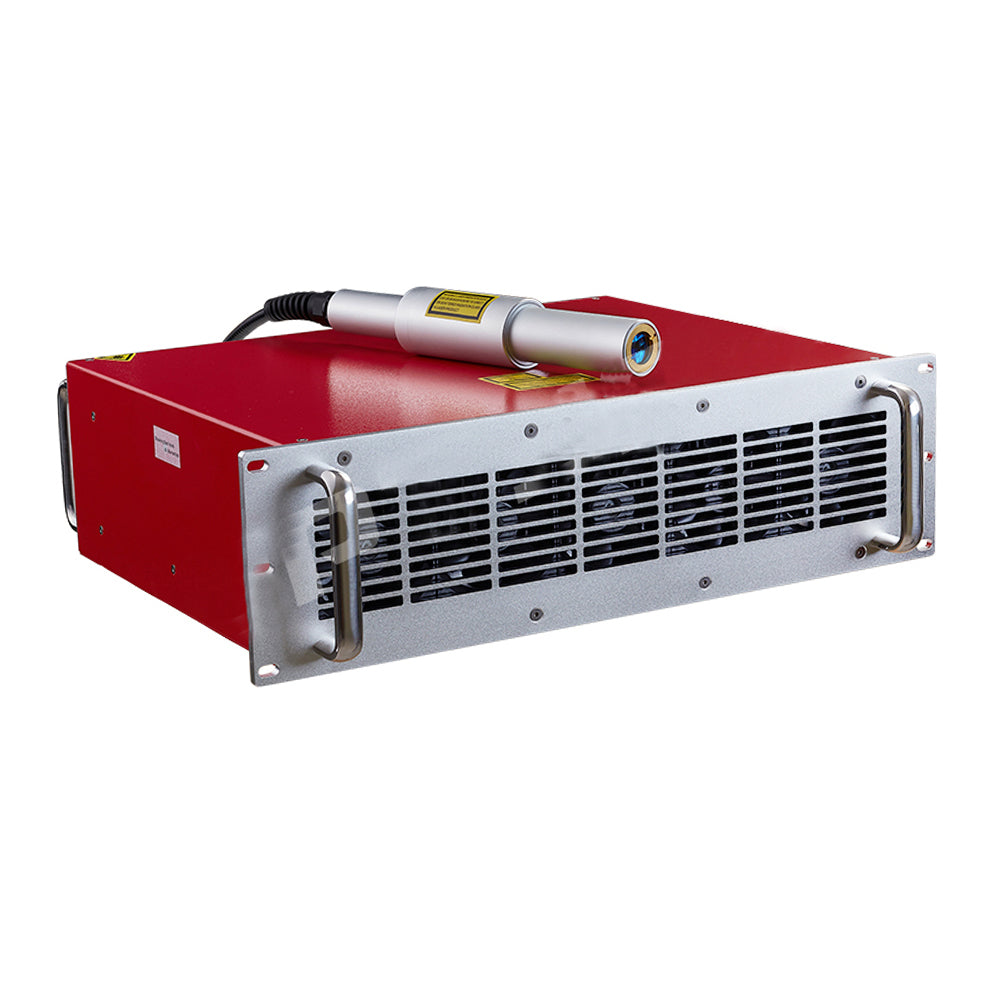 JPT 150-300W MOPA Pulse Width Fiber Laser Source With Red Dot High Qu ...
